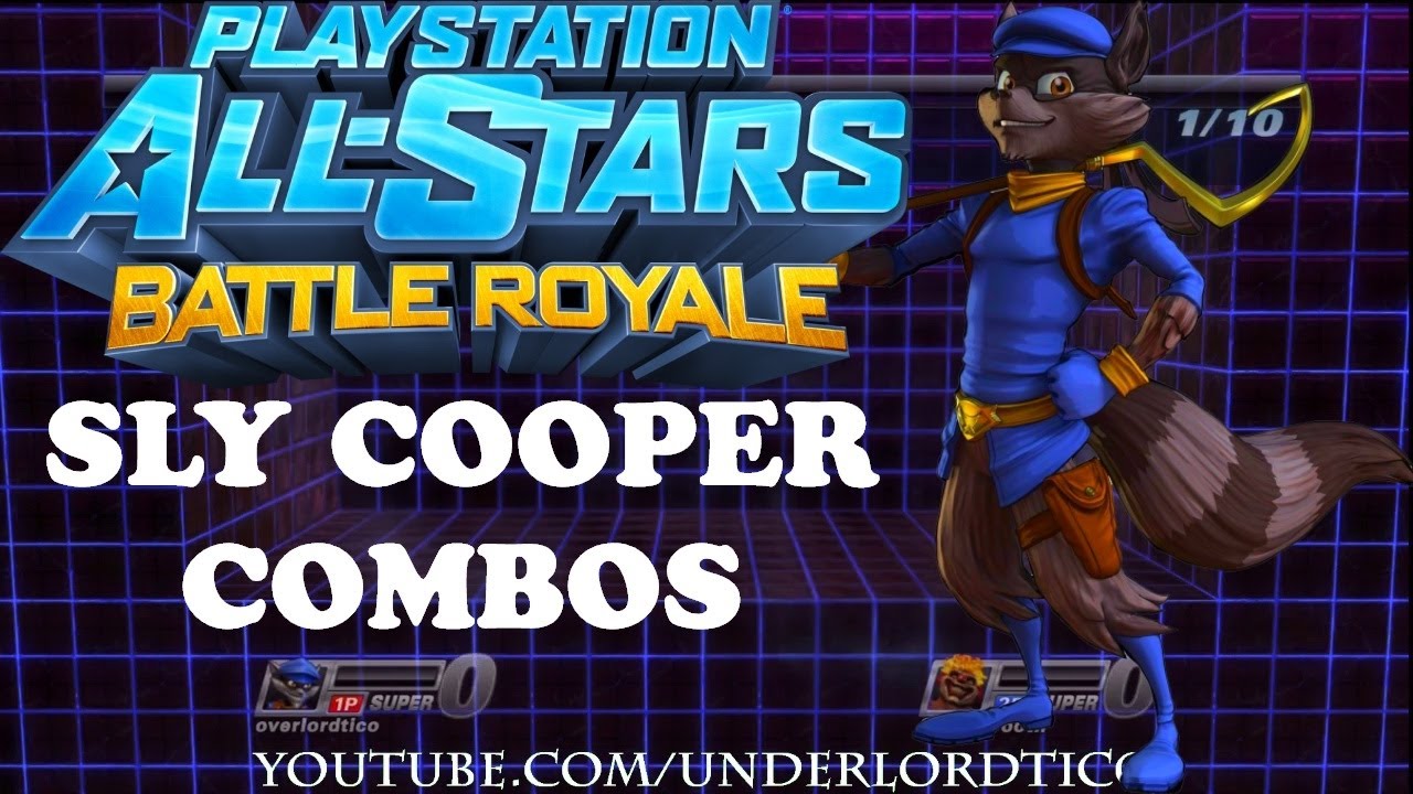 PlayStation All-Stars Battle Royale - Sly Cooper Combo Tutorial - YouTube