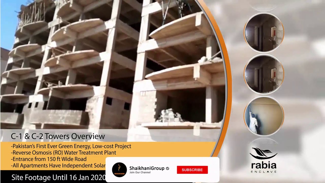Rabia Enclave Development Progress 16 Jan 2020 - YouTube