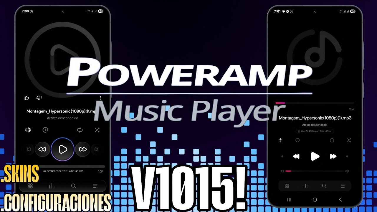 Poweramp Pro v1015 Configuración Completa + Las Mejores Skins Android ...