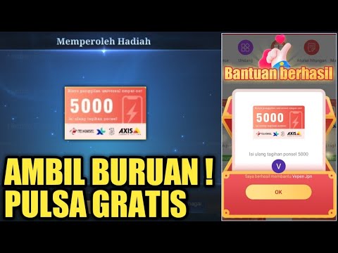 SEBELUM DI FIX ! BURUAN AMBIL PULSA GRATIS !! BISA AMBIL BERKALI KALI ...