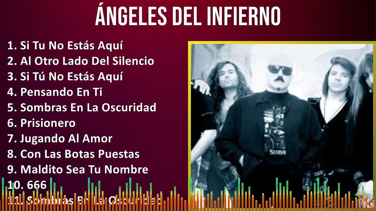 Ángeles del Infierno 2024 MIX Grandes Exitos - Si Tu No Estás Aquí, Al ...