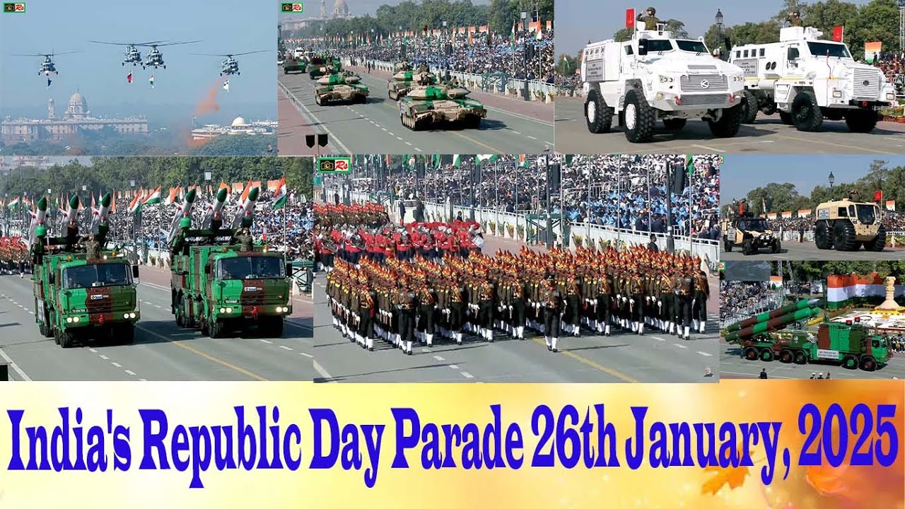 India's Republic Day Parade 26th January, 2025 - YouTube