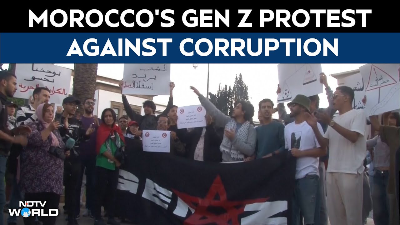 Morocco Gen Z Protest | Gen Z Protesters Return To The Streets Of ...