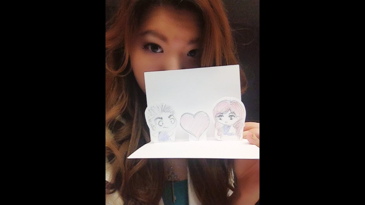 Basic Pop Up Card Tutorial - YouTube