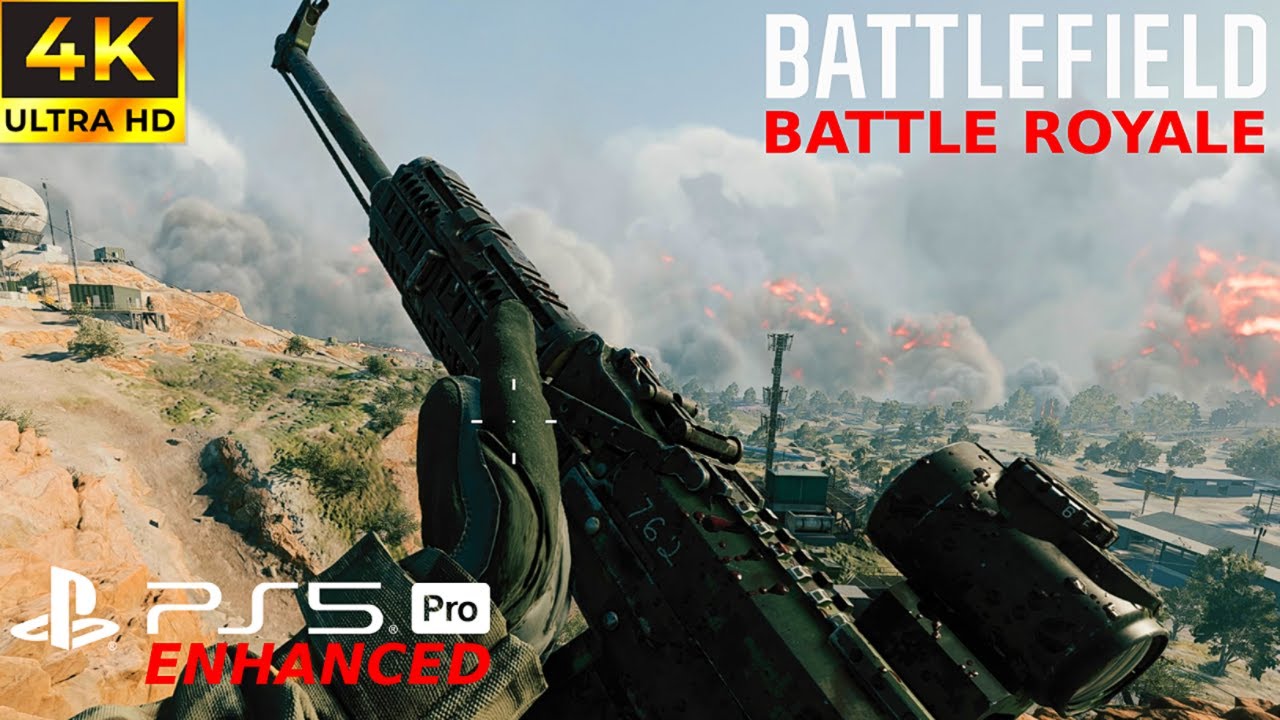 BATTLEFIELD BATTLE ROYALE GAMEPLAY | PS5 PRO PERFORMANCE MODE (NO ...