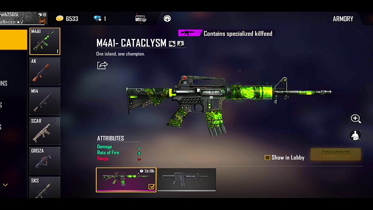 Free fire video gun - YouTube