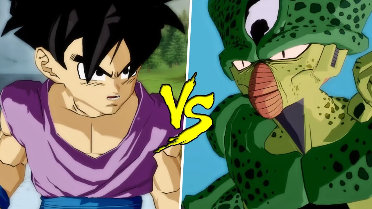 Gohan Vs. Cell - Hardest Level Epic Fight | DRAGON BALL Z Burst Limit ...