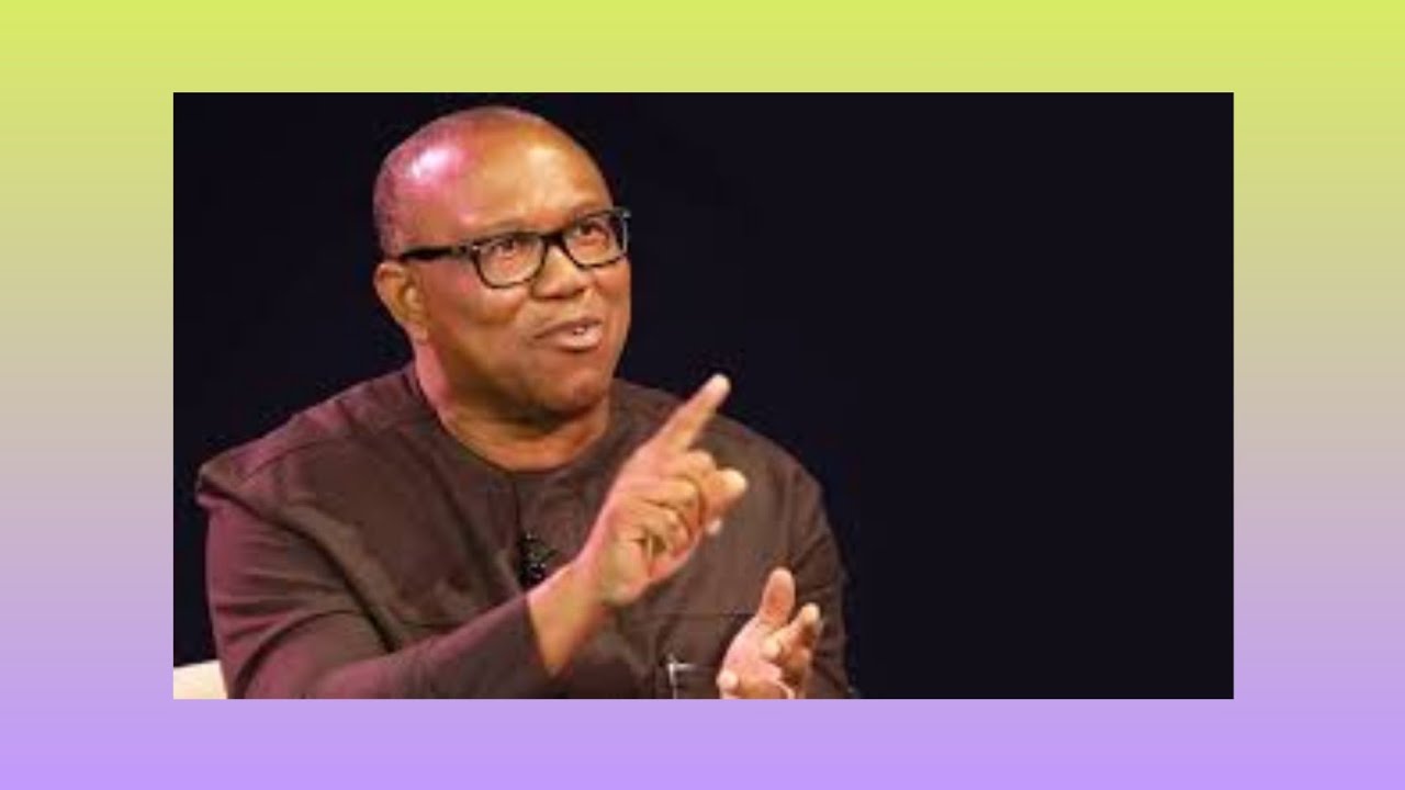 WHEN PETER OBI WAS IN PDP THEY DIDNT OCCUPY ANY EXECUTIVE POSITION ...