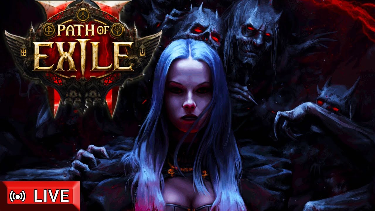 🛑LIVE - Path of Exile 2 Witch Gameplay - YouTube