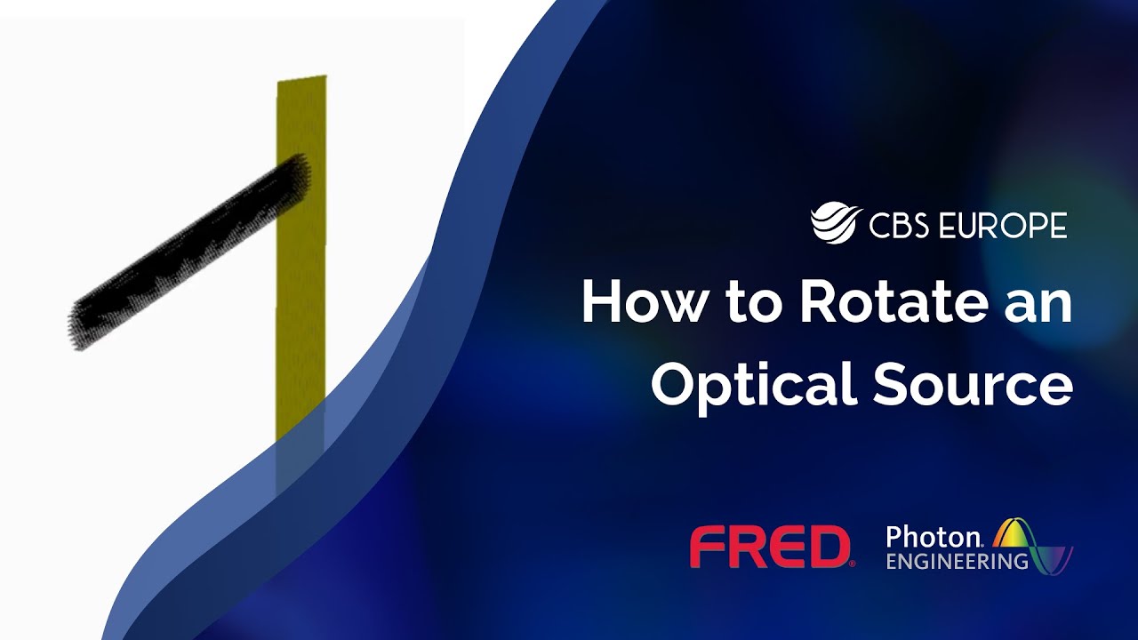 How to Rotate an Optical Source - YouTube