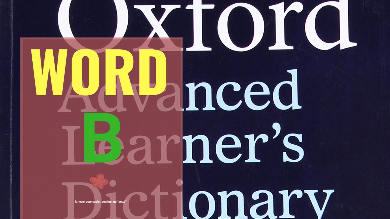 What is the meaning of Back? - YouTube