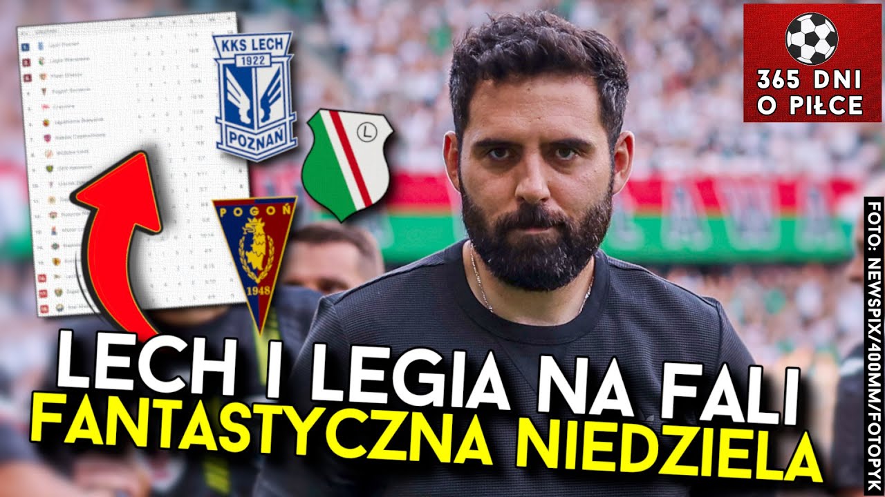 LEGIA WARSZAWA pokonuje MOTOR | LECH LIDEREM | PODSUMOWANIE 7. KOLEJKI ...