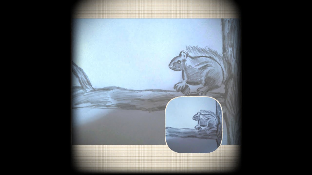 How To Make A Cute Animal Sketch Step By Step Easy - YouTube