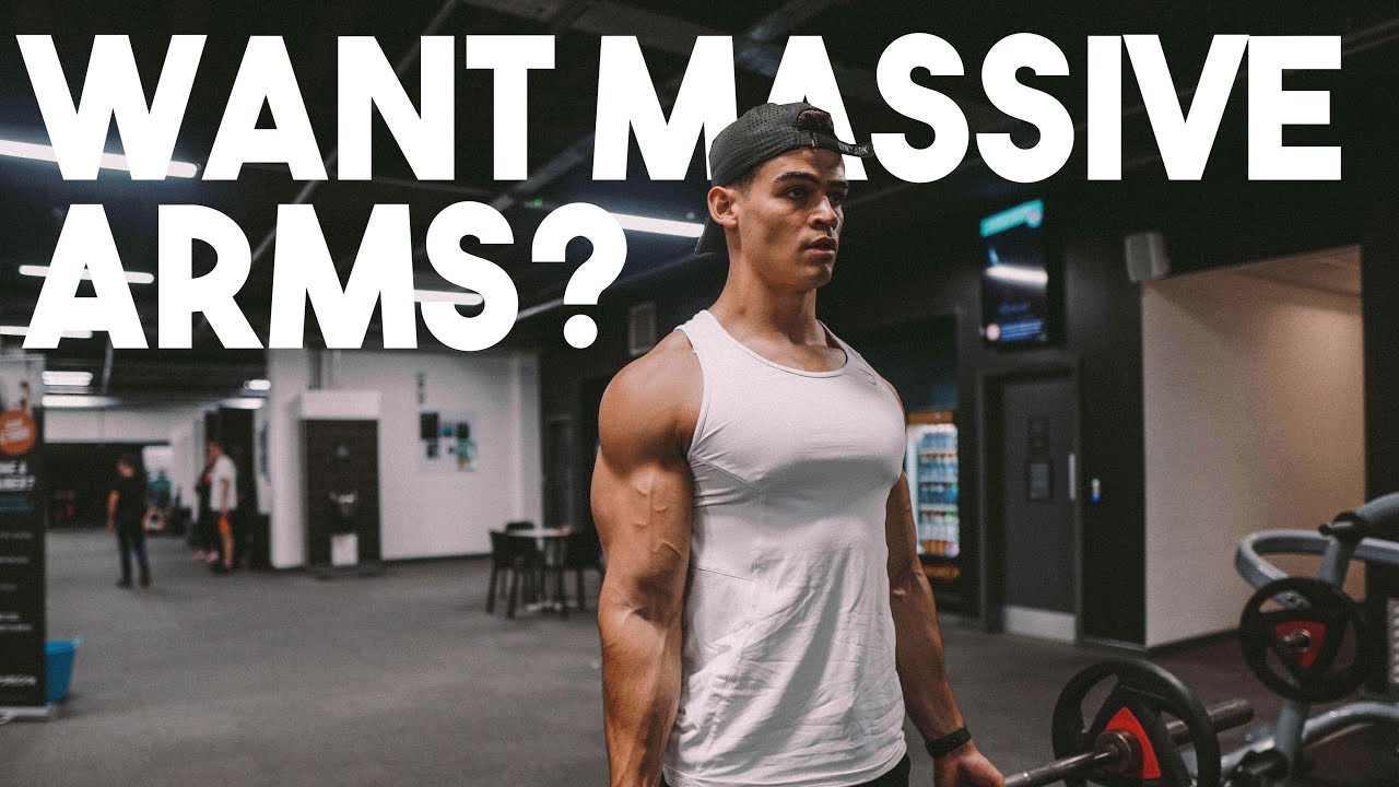 HOW TO GET MASSIVE ARMS | Elliot Burton | @elliotbfit ft ...