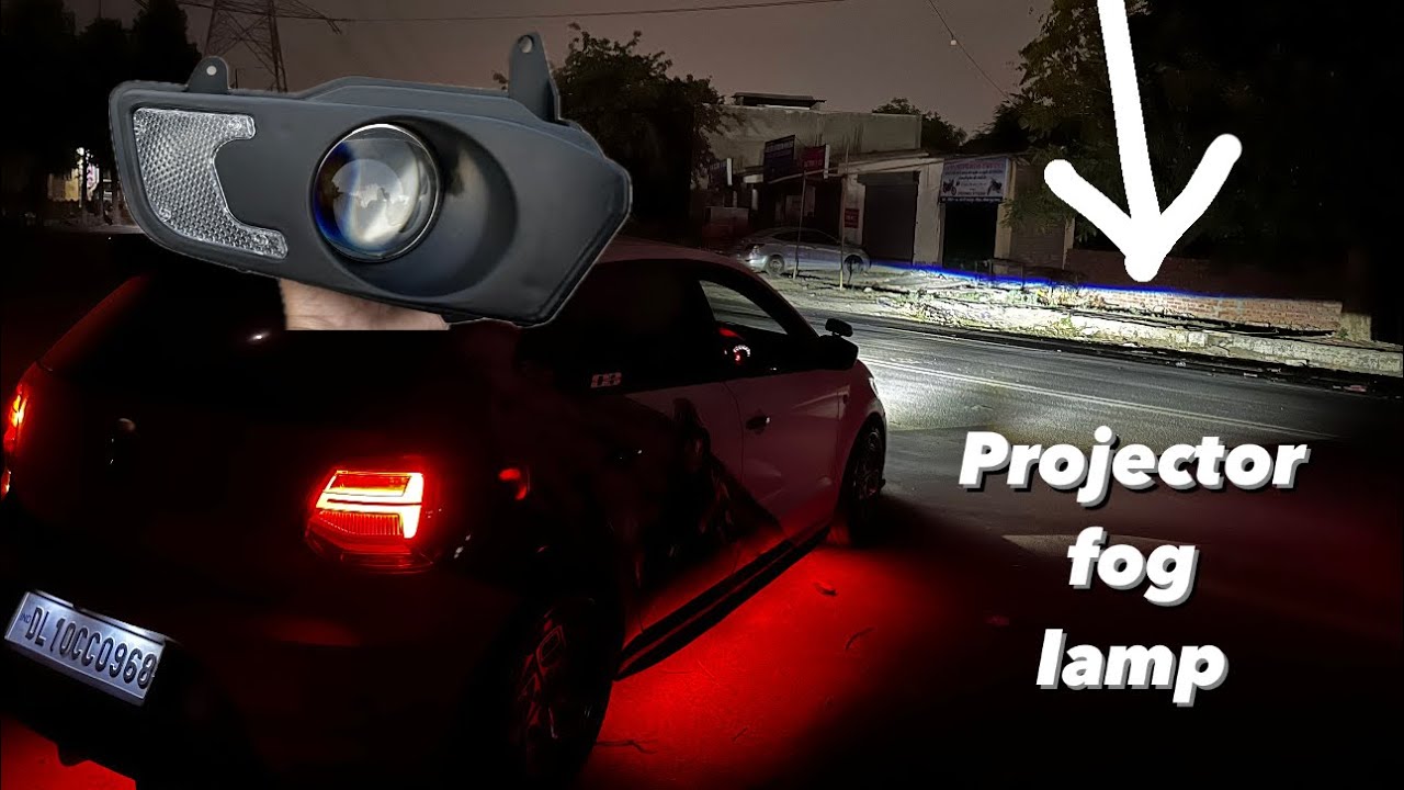 Volkswagen Polo 🔅 → 🔆 : My Polo Got 3 Inch Projector Fog lamps - अब ...