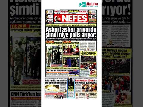 Nefes Gazetesi 1. Sayfa - 2 Eylül 2025