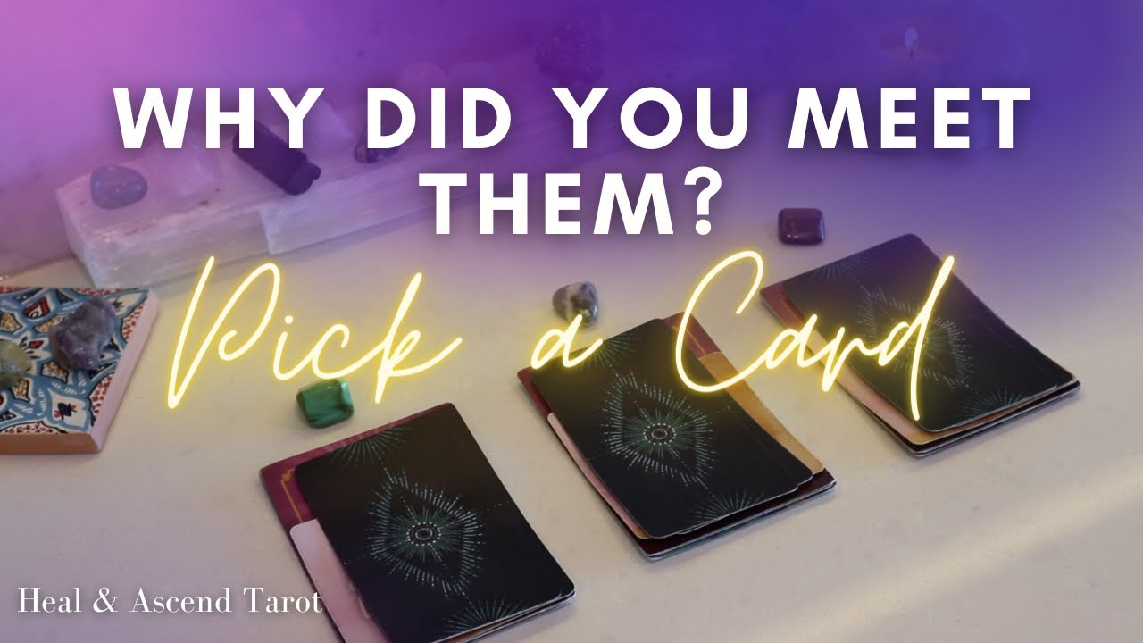 Why Did You Meet This Person?🤔 Pick A Card - YouTube