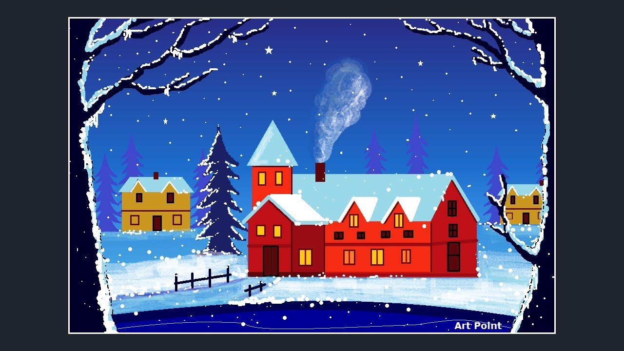 How To Draw In Computer Microsoft Paint Tutorial Scenery Drawing How To Draw In Computer Microsoft Paint Tutorial Scenery Drawing
