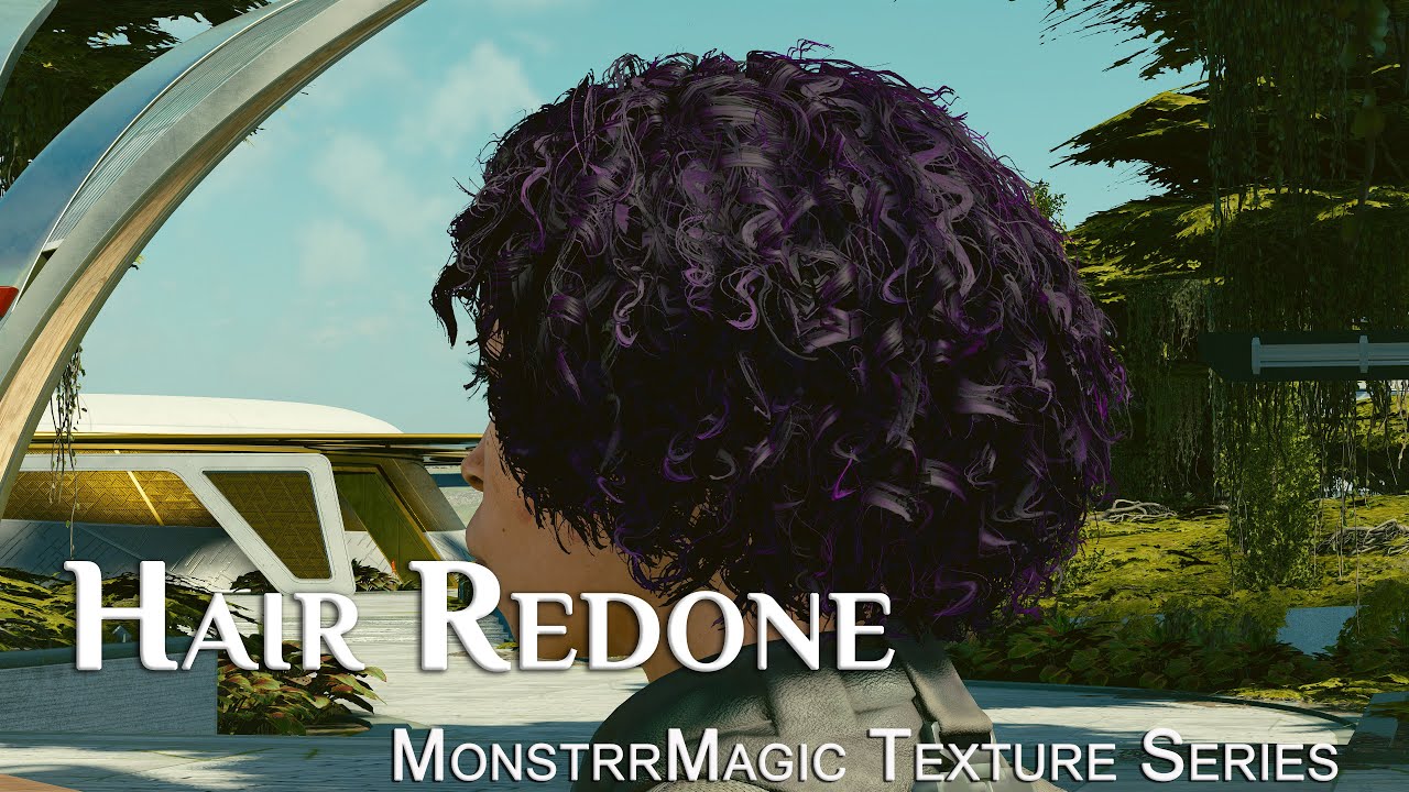 Starfield New Hair Colors - Mod Tour - YouTube