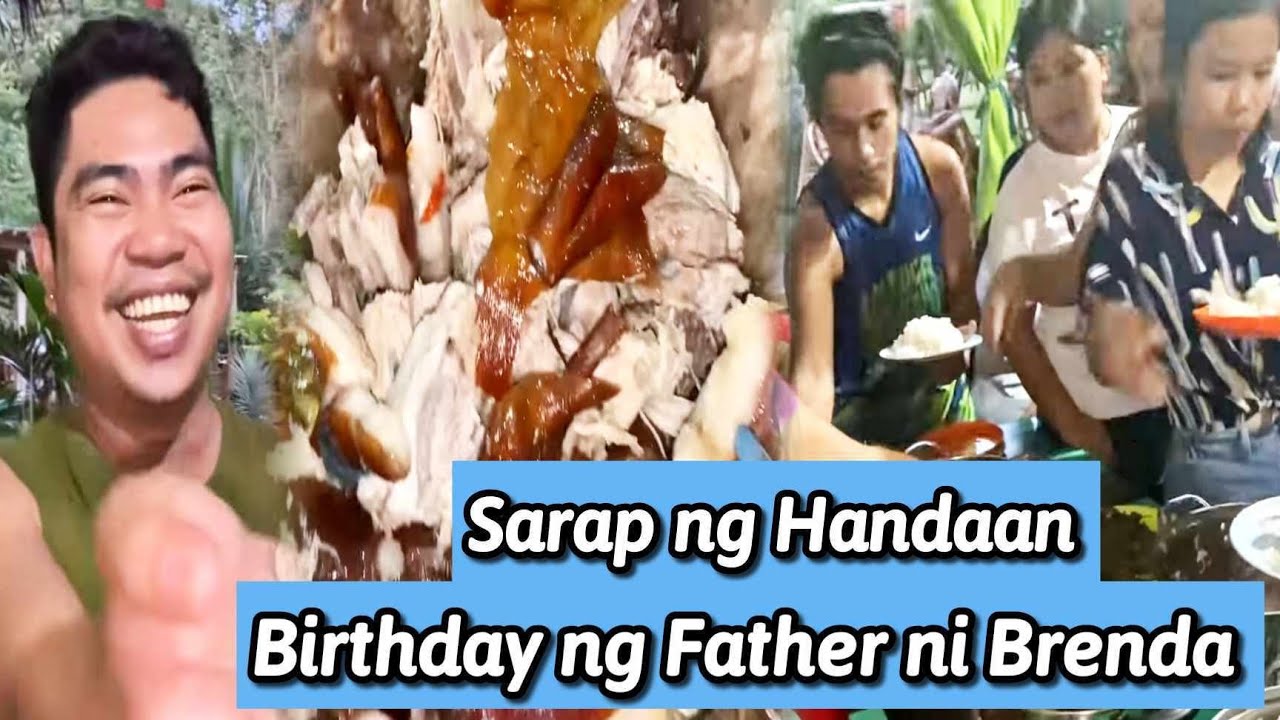Sarap ng Handaan para sa Bday ng father ni @BrendaMageOfficial ...