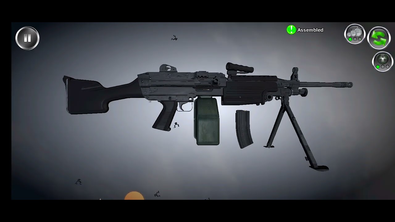 M249 SAW .place of origin; USA 🤯🤯 bullet 1000 - YouTube