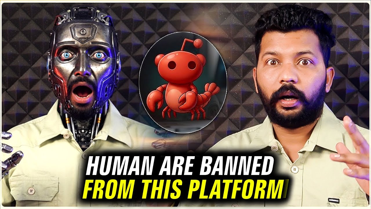 HUMAN ARE BANNED FROM THIS PLATFORM 😧 AI Dangerous...! 🔥 - YouTube