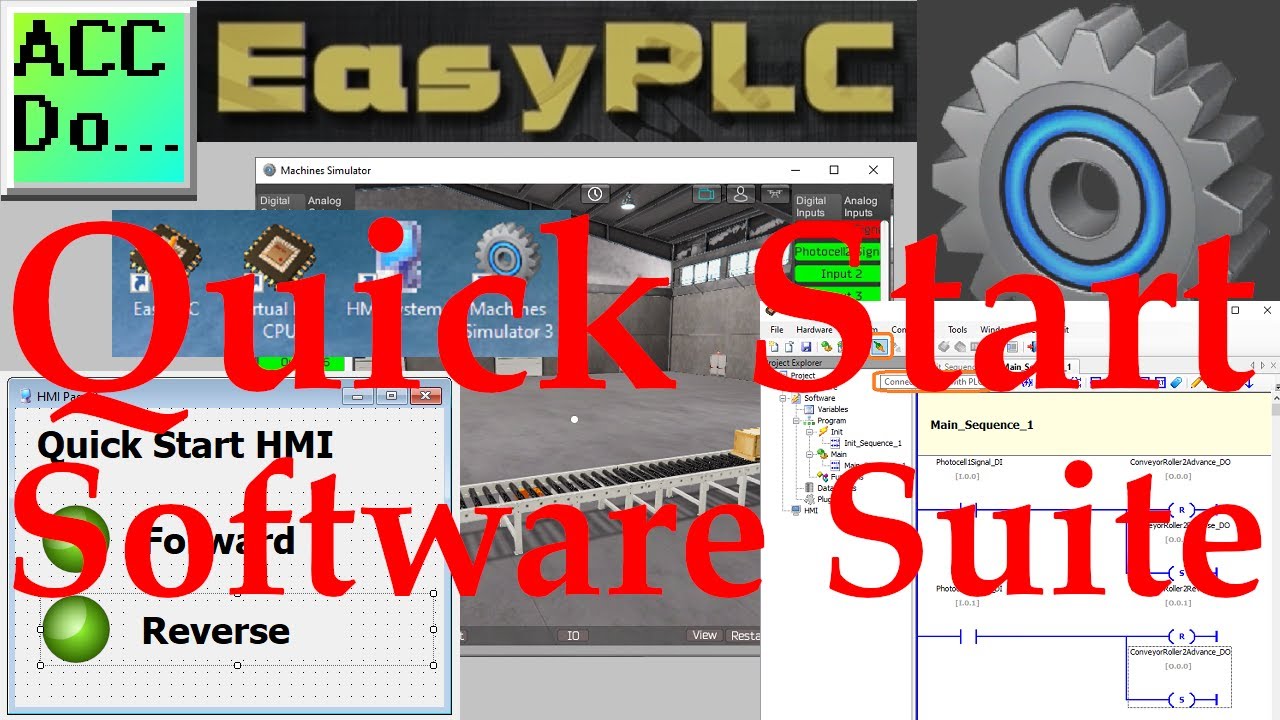 EasyPLC Software Suite - Quick Start - YouTube