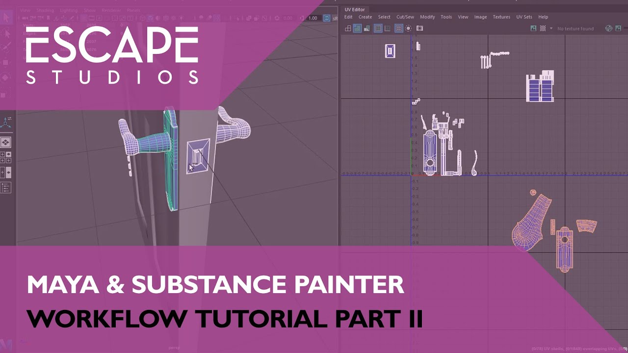 Game Art Workflow Part 2: Maya Quad Draw, UV mapping and Baking in ...