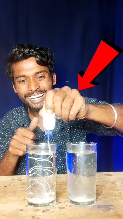 Water Vs 😱 Fevikwik science experiments hacks #shorts #flyp #sciencefairproject - YouTube