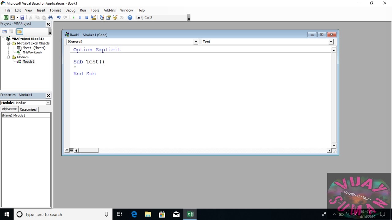 2 Comment In VBA YouTube 2 Comment In VBA YouTube
