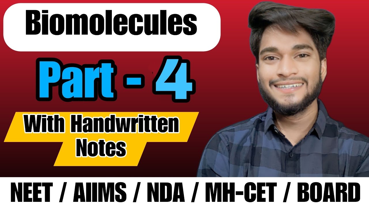 Biomolecules | Lipid | Part 4 | Bank Of Biology | Shivay Sir | Class 11 ...