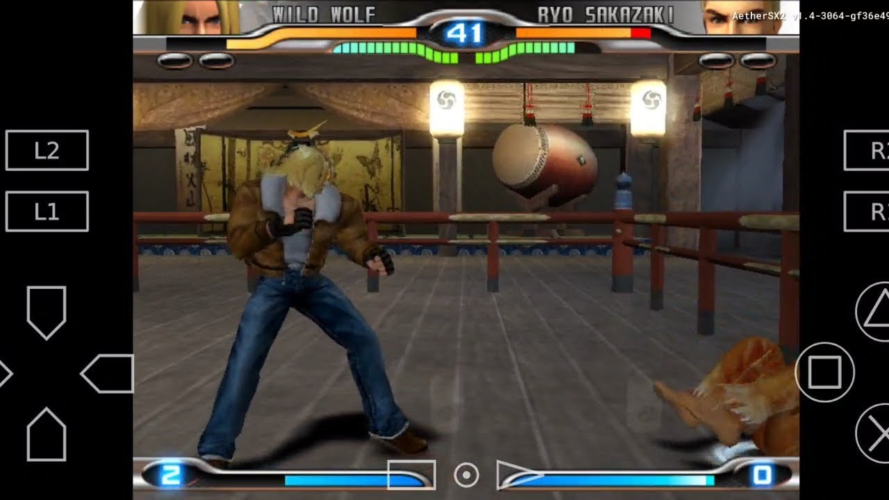 The King Of Fighters Maximum Impact 2 Wild Wolf vs Ryo - YouTube