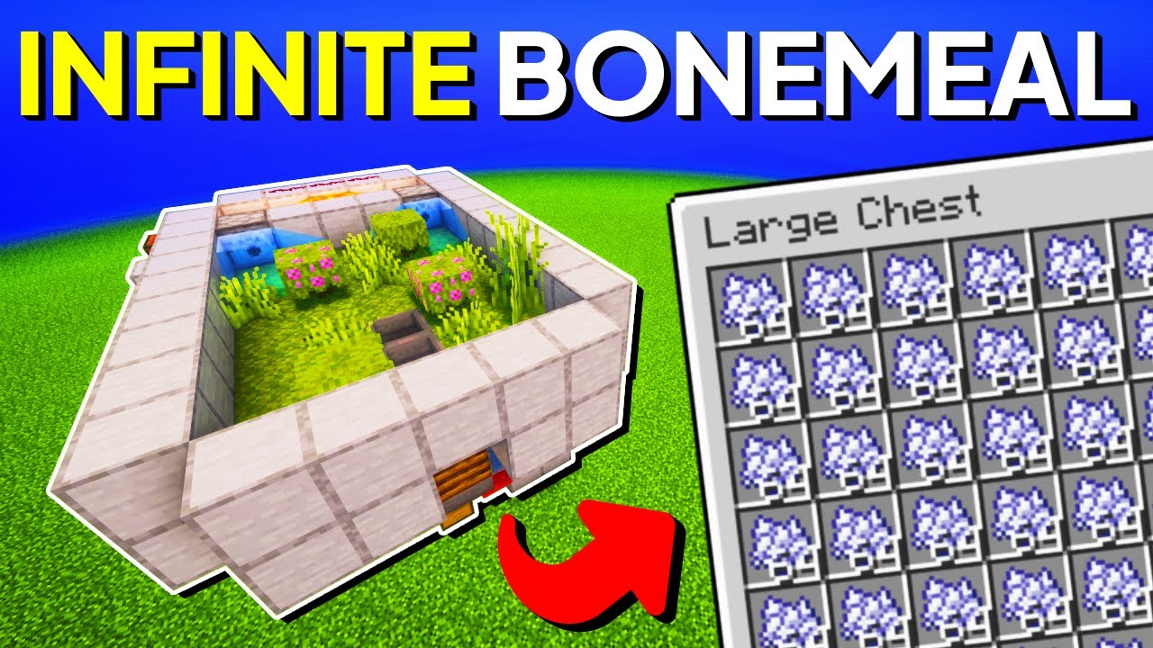 FAST & SIMPLE Bonemeal Farm In Minecraft 1.21 Java | 500+ Per Hour ...