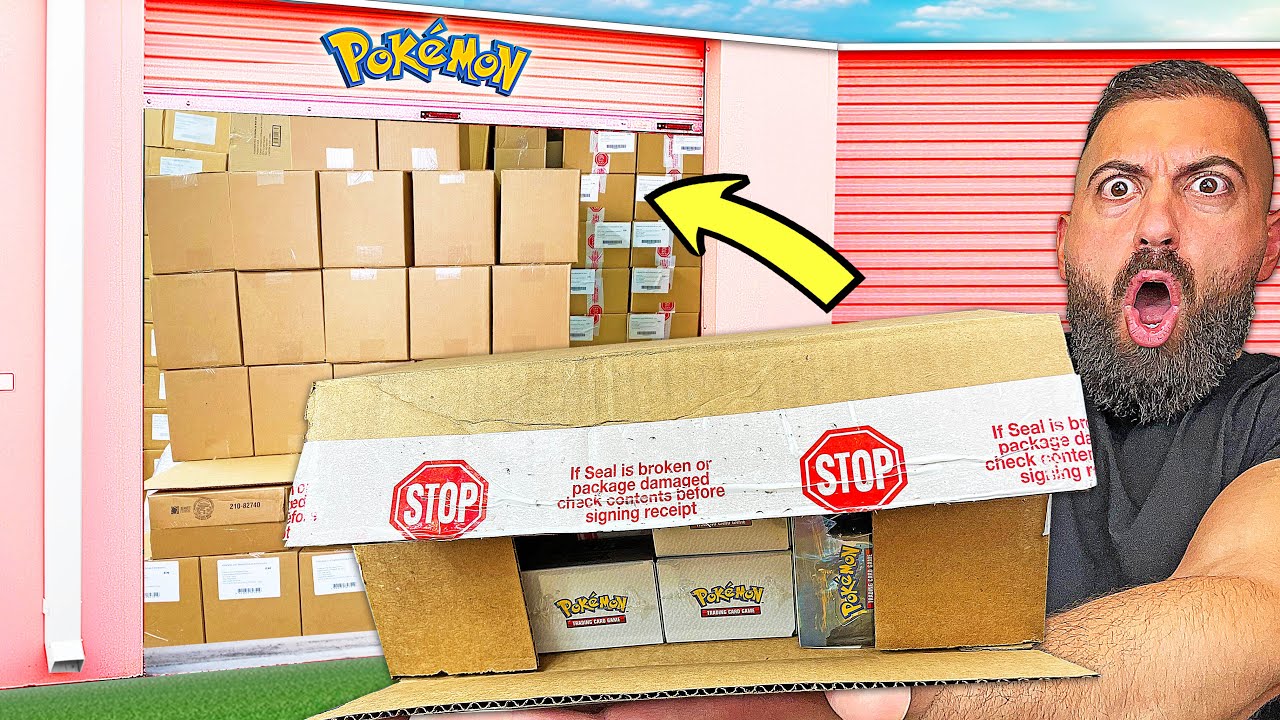 I Found a Hidden Box In My Pokemon Storage Unit! - YouTube