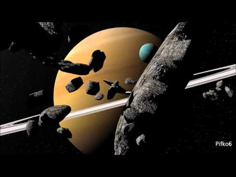 Enterprise flyby (animated in Bryce 7.1 pro)