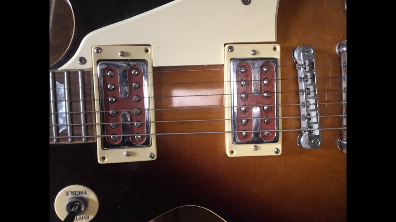 (感想有り)Filtertron type, HB manual wound, Rugir Pickups - YouTube