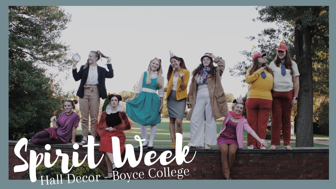 Hall Decor - Spirit Week [Boyce College] - YouTube