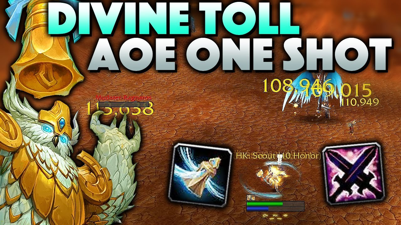 Divine Toll ONE SHOT [120k AOE DMG] [Dragonflight Prepatch] - YouTube