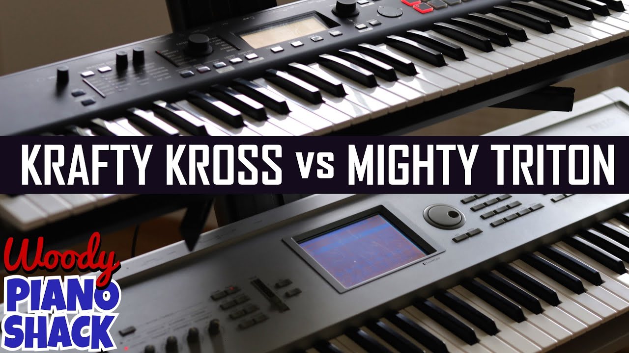 Vintage TRITON Really Sound Better Than Modern KORG KROSS? - YouTube