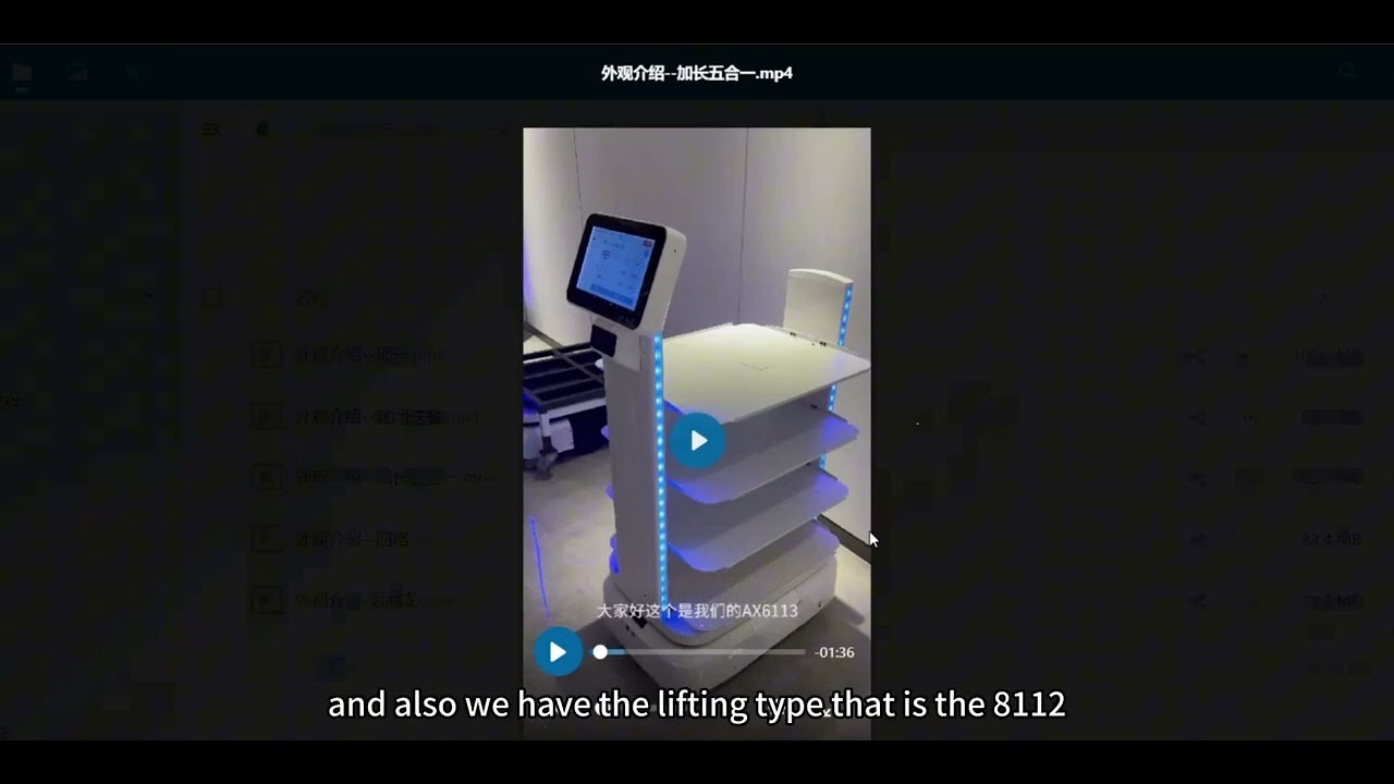 AUTOXING Smart Service Robot - YouTube