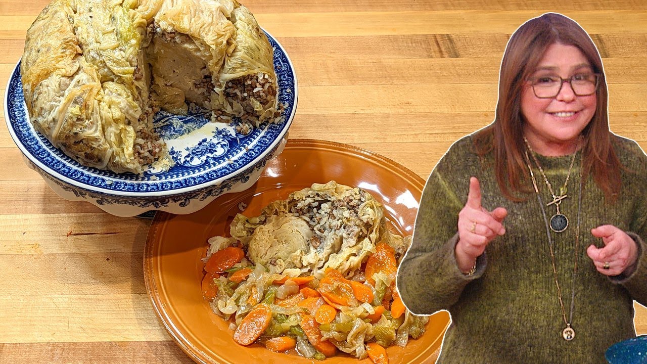 Just in Time for Winter, Rach Makes a Spectacular Stuffed Cabbage - YouTube