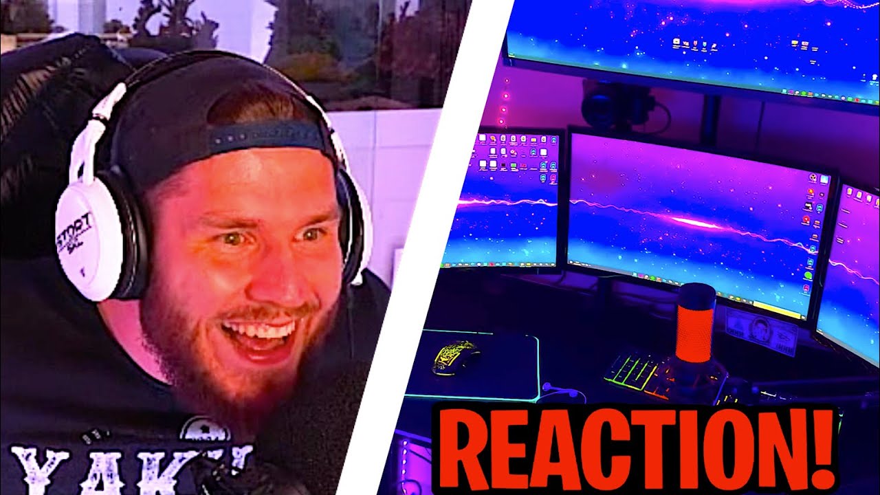Standart Skill reagiert auf YOUTUBER SETUP TOUR! 😱 7500€ SETUP! 🤭 l ...