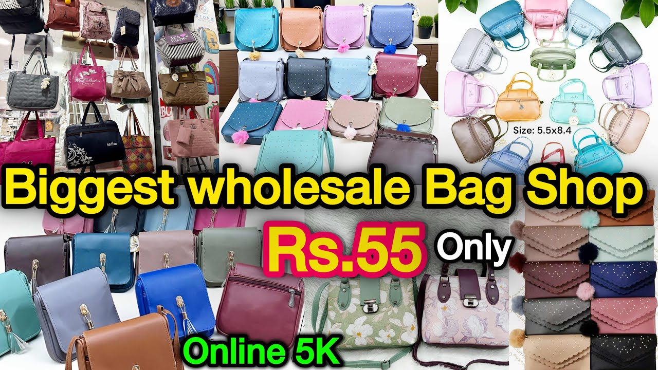 Rs.55/- Bangalore Balepet Wholesale Dealers In Bag Purse School College ...