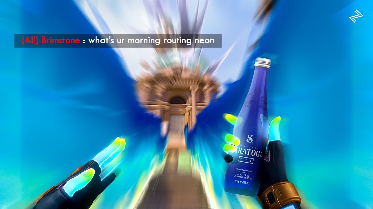 everyday routine of an NEON MAIN | VALORANT - YouTube