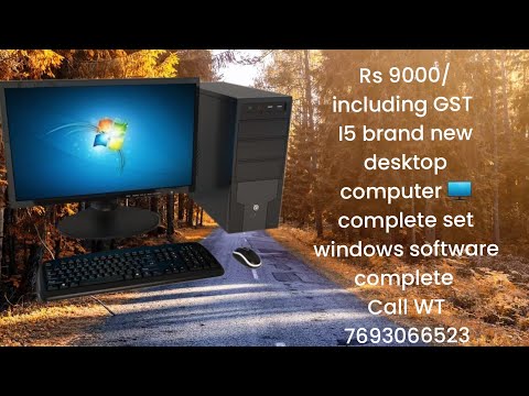 Desktop computers 🖥️ i5 desktop brand new complete set with monitor Rs ...