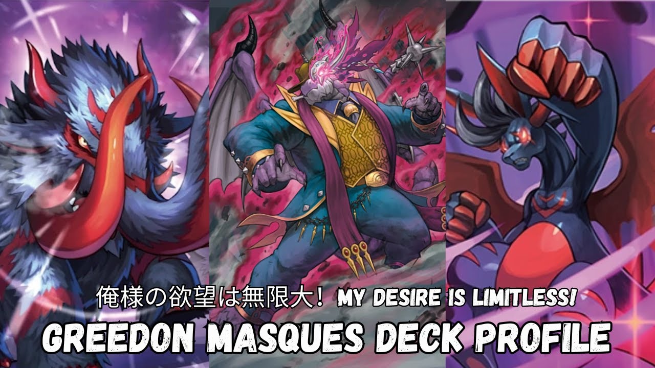 Avaricious Demonic Dragon King, Greedon Masques D Deck Profile (Post DZ ...