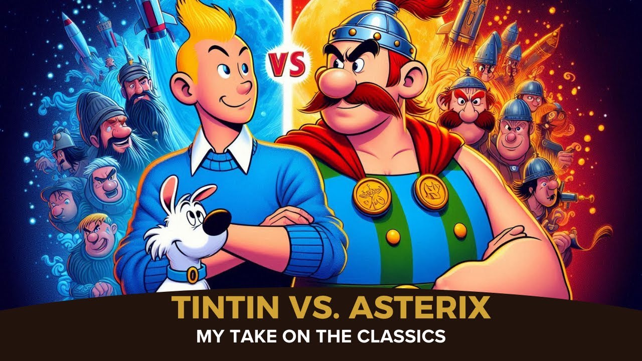 The Tintin vs. Asterix Debate: My Take on the Classics #tintin # ...