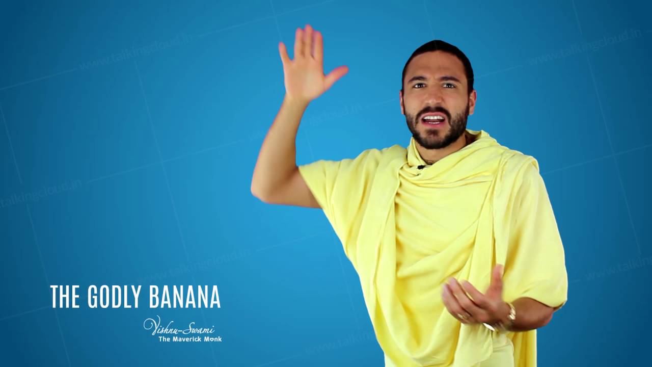 The Godly Banana - by BV Vishnu Swami - YouTube