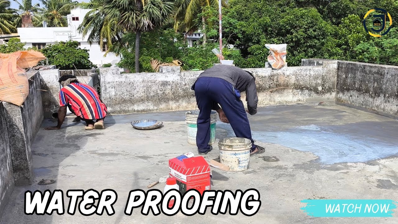 Water leakage solution in Terrace / Waterproof coating/100%Leakage ...
