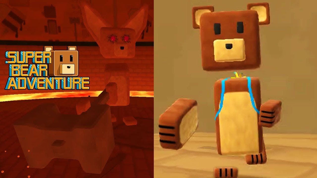 SUPER BEAR ADVENTURE NEW UPDATE Walkthrough EPISODE 3 🐻 Where are all ...